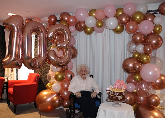 Newmarket care home resident reveals the secret to a long life on 103rd ...