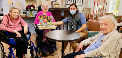 Ready, set, draw – Stroud care home residents take part in worldwide ...