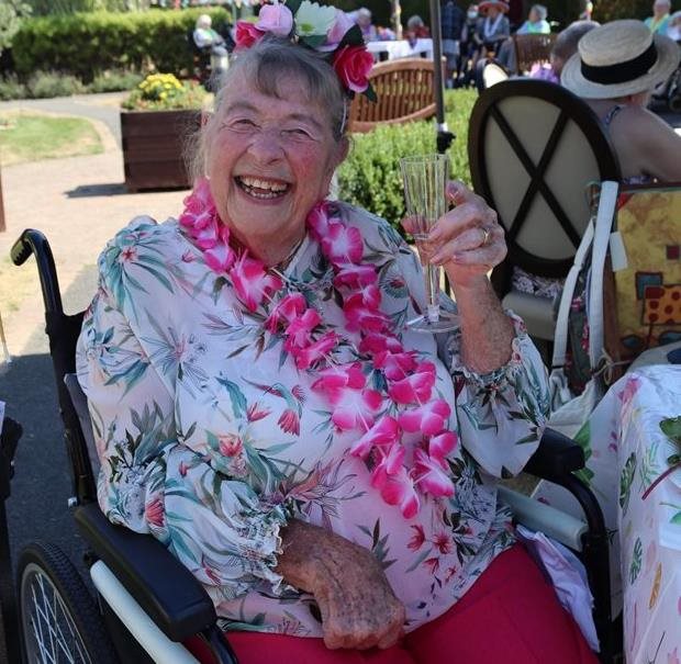 Aloha! Church Crookham care home celebrates eighth birthday with a ...