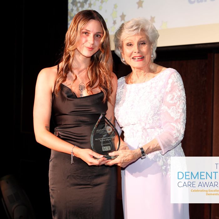 Cardiff care home team member celebrates prestigious dementia award win ...