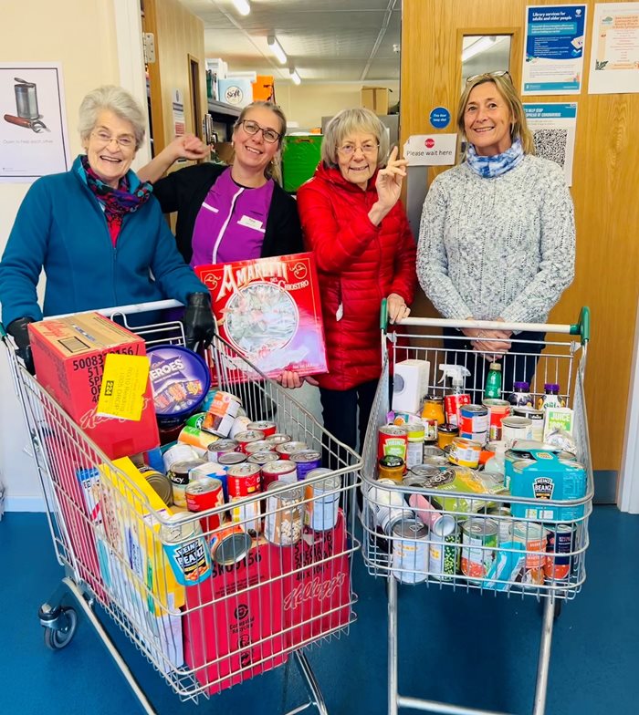Chester care home launches food bank drop-off point | Care UK