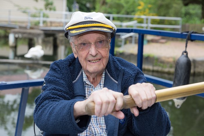 Sail-ebrations all around! Ware care home resident takes trip to ...