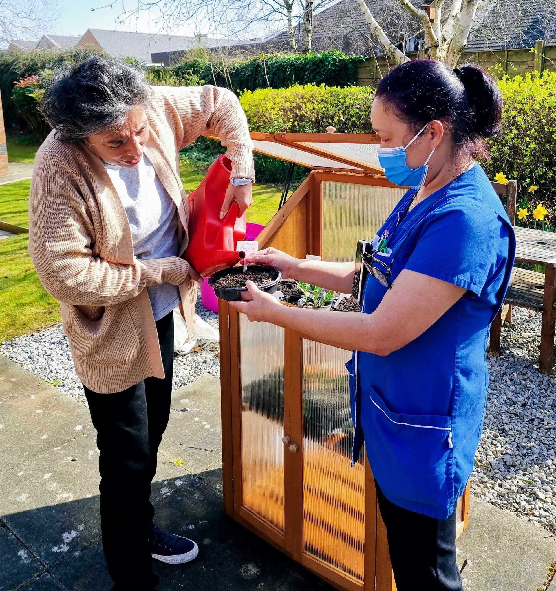 Just the thicket – Macclesfield care home unveils ambitious garden ...