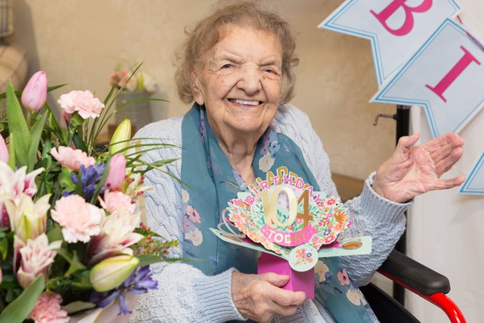 The secret to a long life according to 104-year-old Ware care home ...